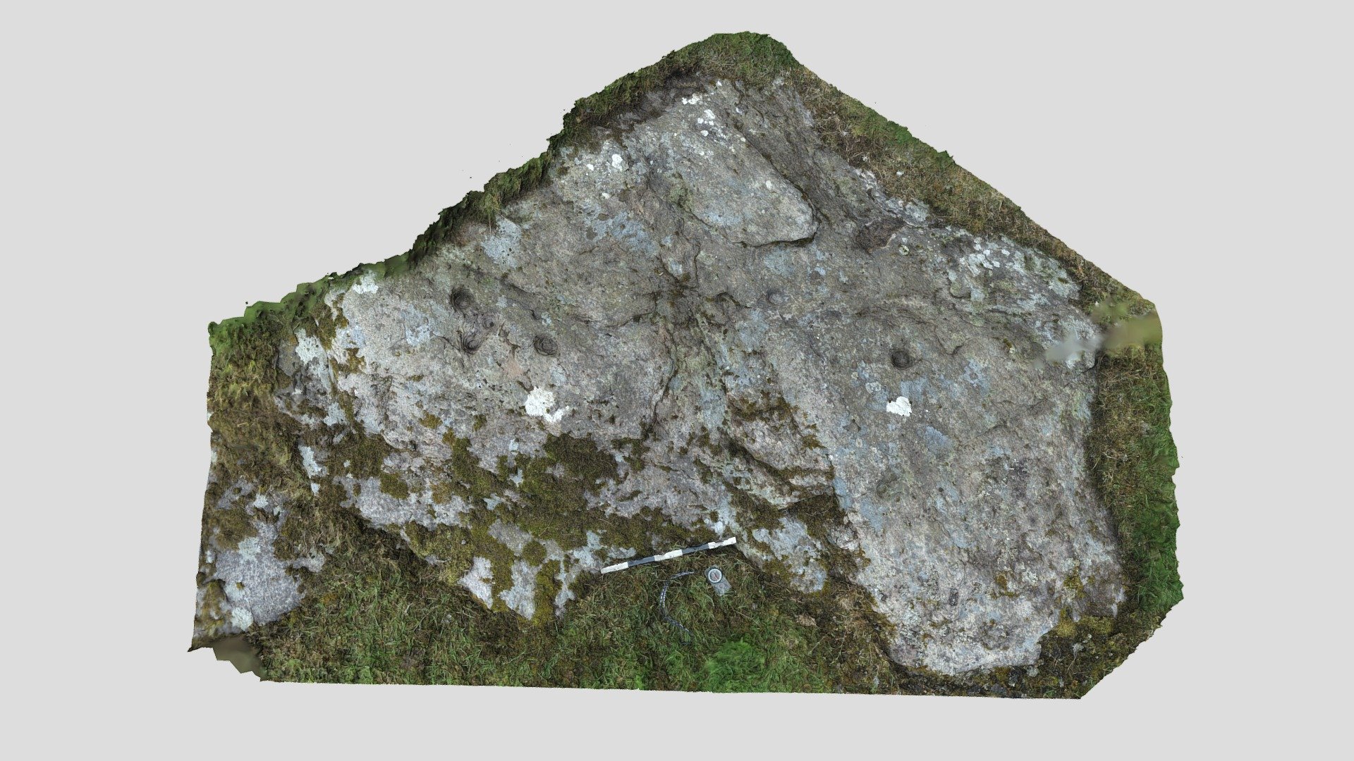 Shetland Whalsey Brough Rock Art lower panel - 3D model by ARThompson ...