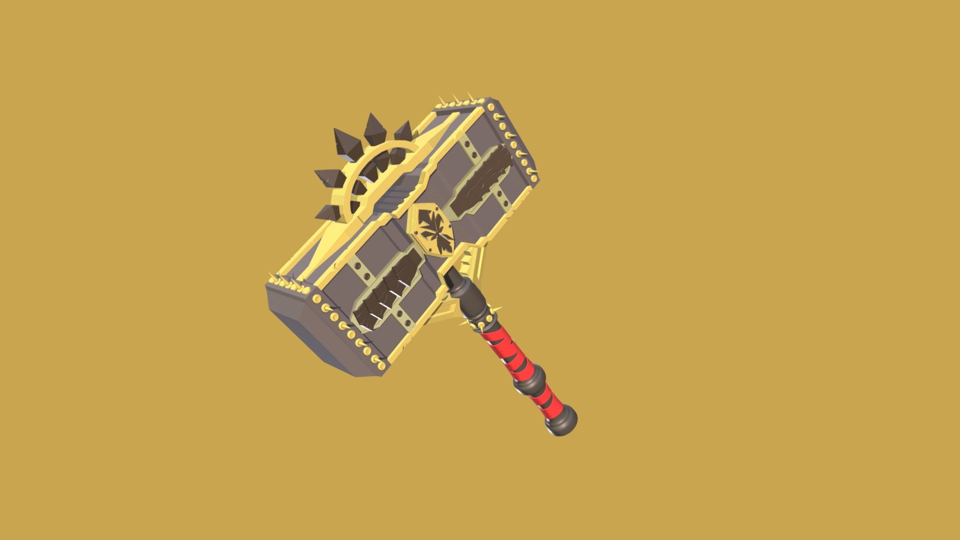 Royal Hammer - 3D model by Kroks [3ff3f30] - Sketchfab