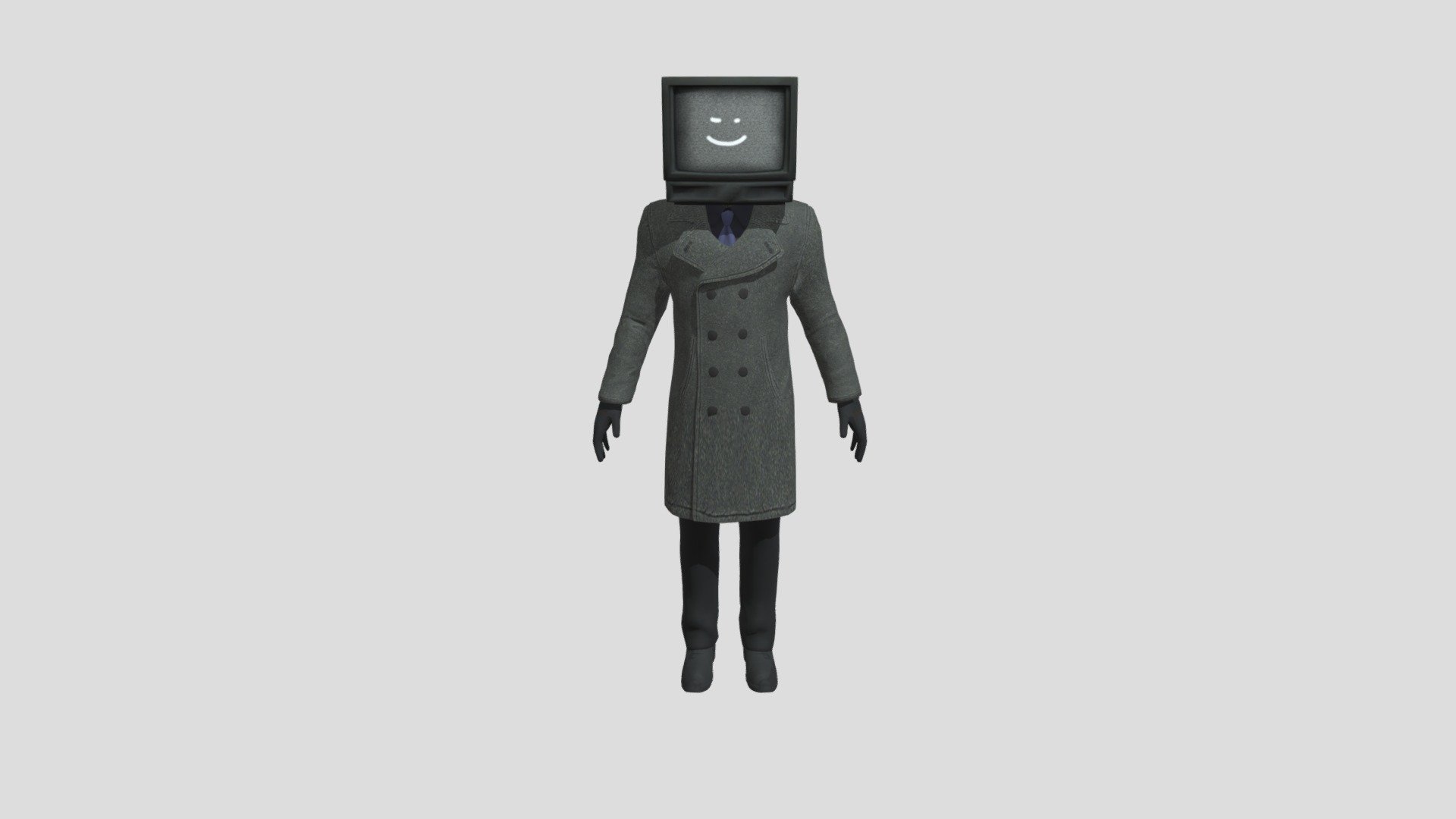Tv_man_super_realistic_model_by_Mr_bruh - Download Free 3D model by Mr ...
