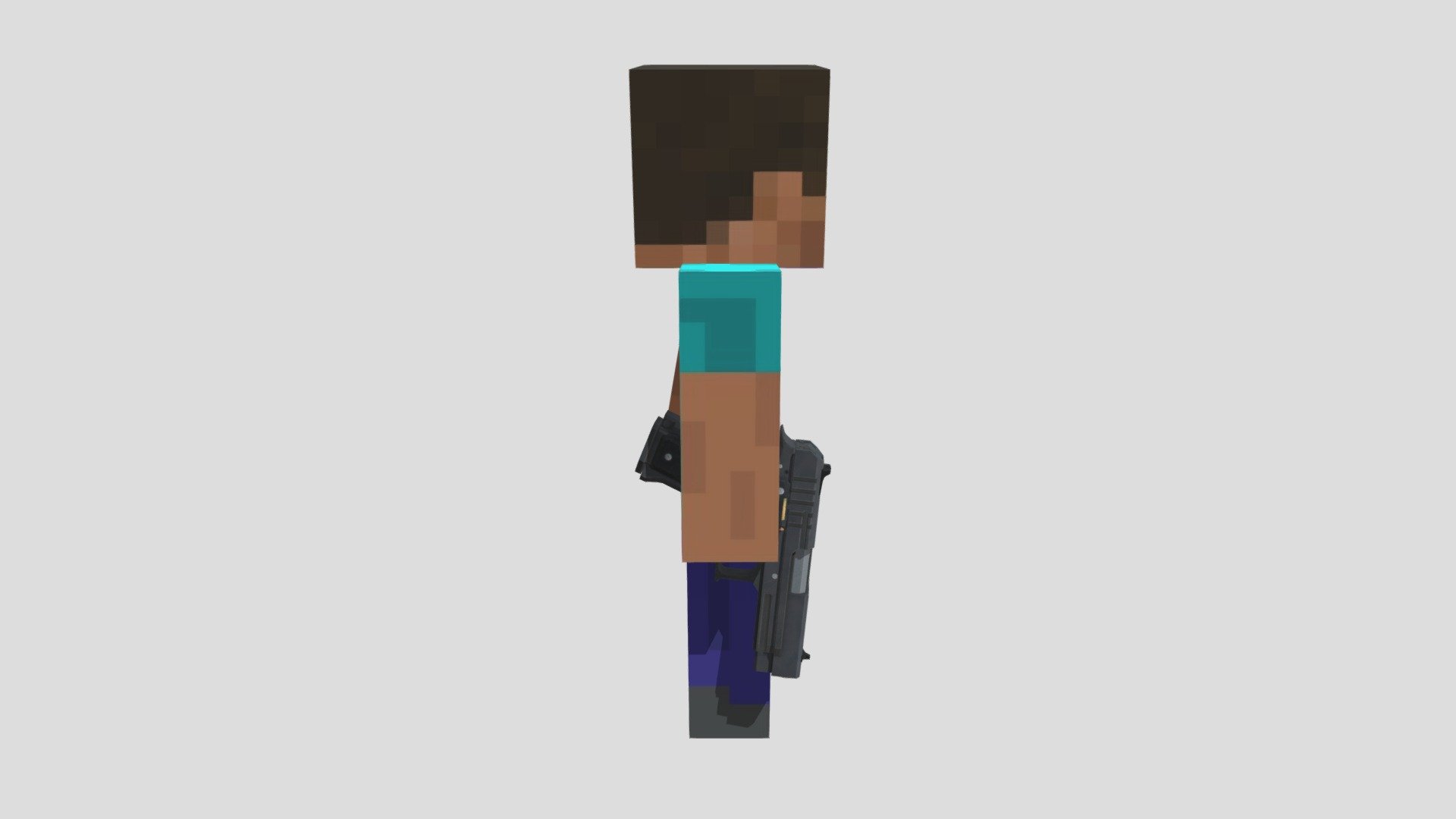 Minecraft TPS Model - Download Free 3D model by Wincord [3ff4946 ...