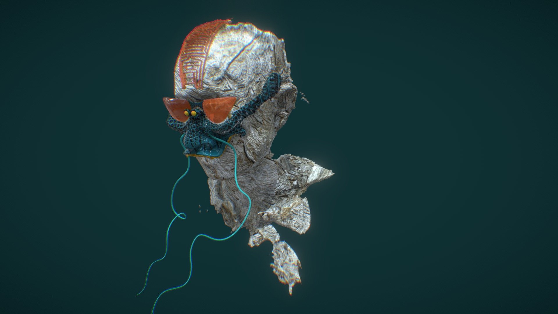 Azure Dragon King - 3D model by andrewthomashuang [3ff4bfb] - Sketchfab