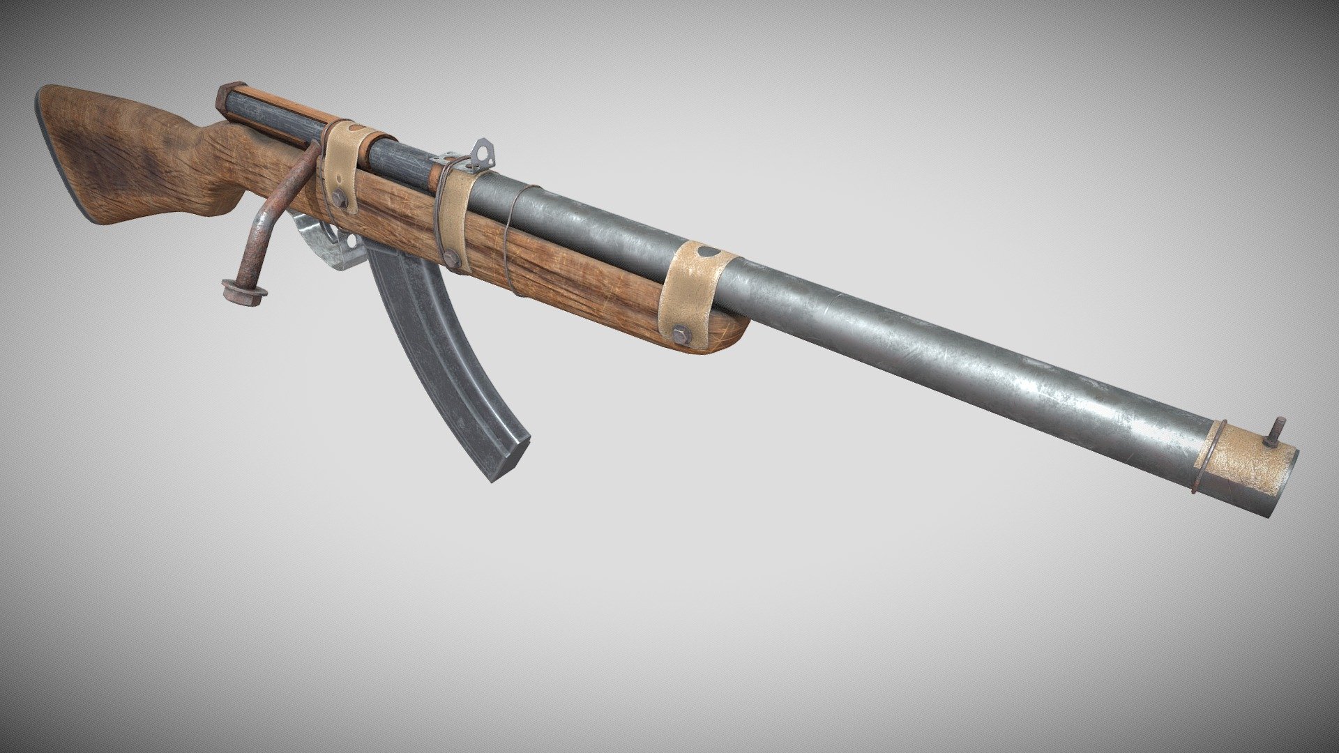 Rifle Old - 3D model by Nollien [3ff4dfc] - Sketchfab