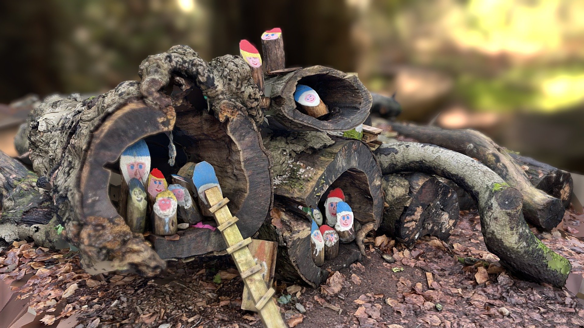 Gnome Town - 3D model by Bart (@bartv) [3ff623f] - Sketchfab