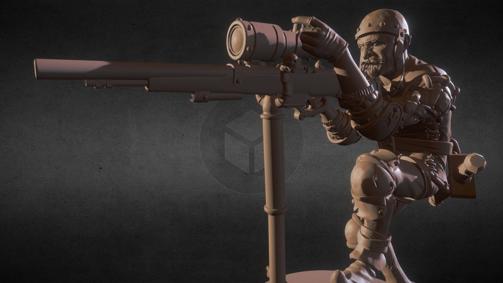 Flintlock - 3D model by artavares [3ff646b] - Sketchfab