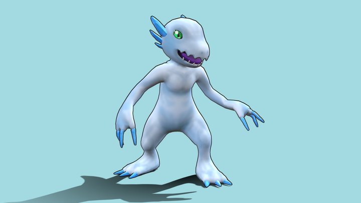 Digimon 3D models - Sketchfab