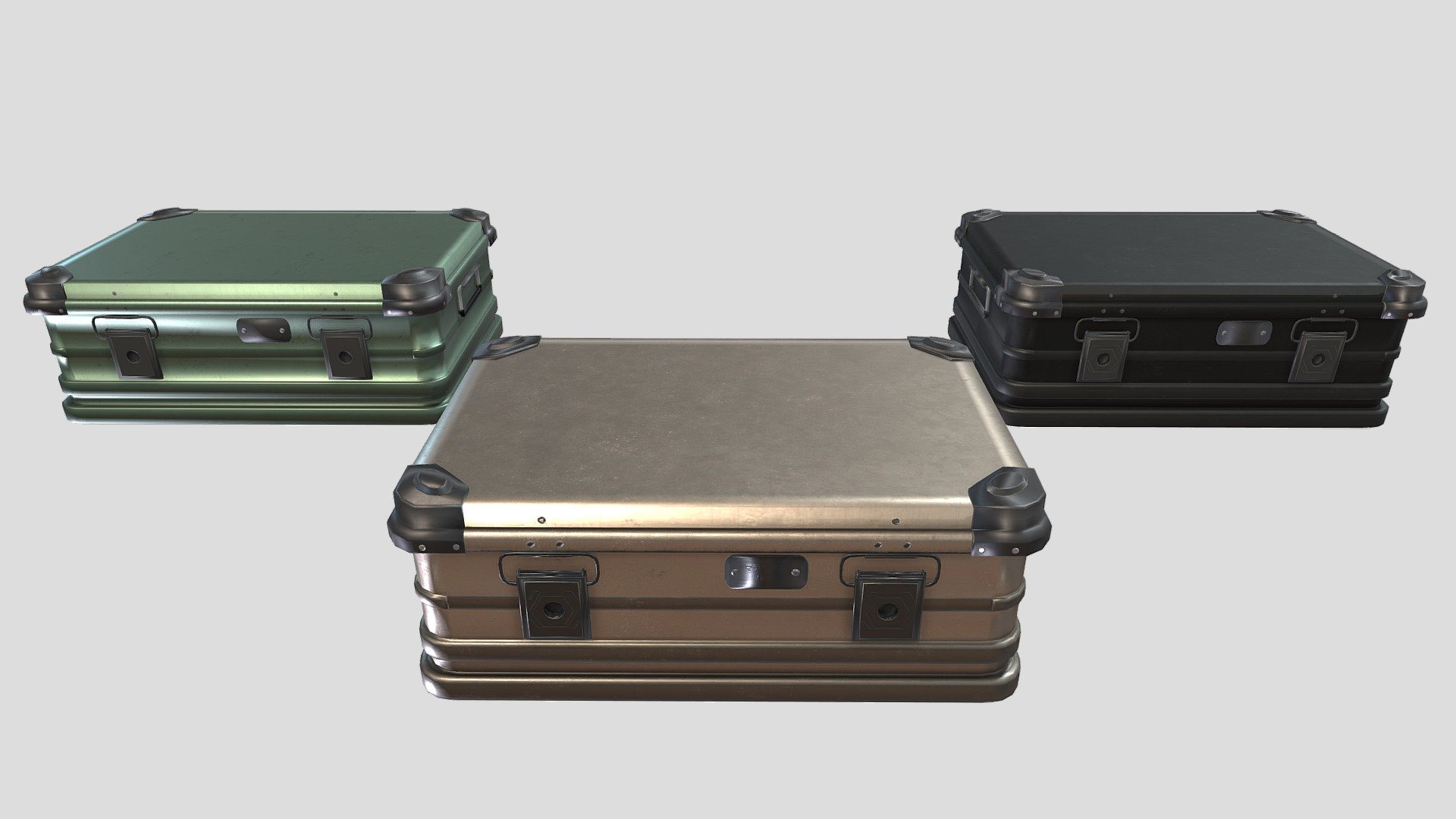 Metal Camping Storage Case - 3D model by Modelcore [3ff7097] - Sketchfab