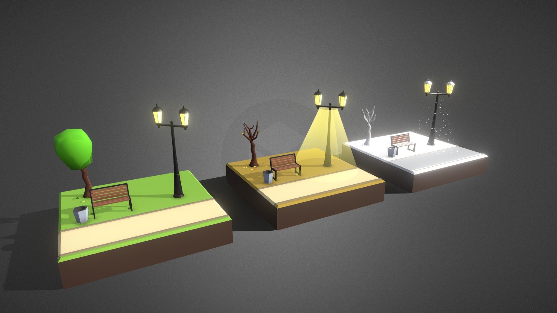 RETRY_homework_contrast_scene - Download Free 3D model by Yrizel ...