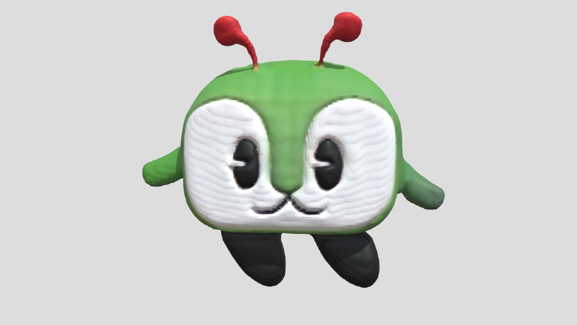 みんくる(羽なし) - 3D model by V3B4 [3ff8b34] - Sketchfab