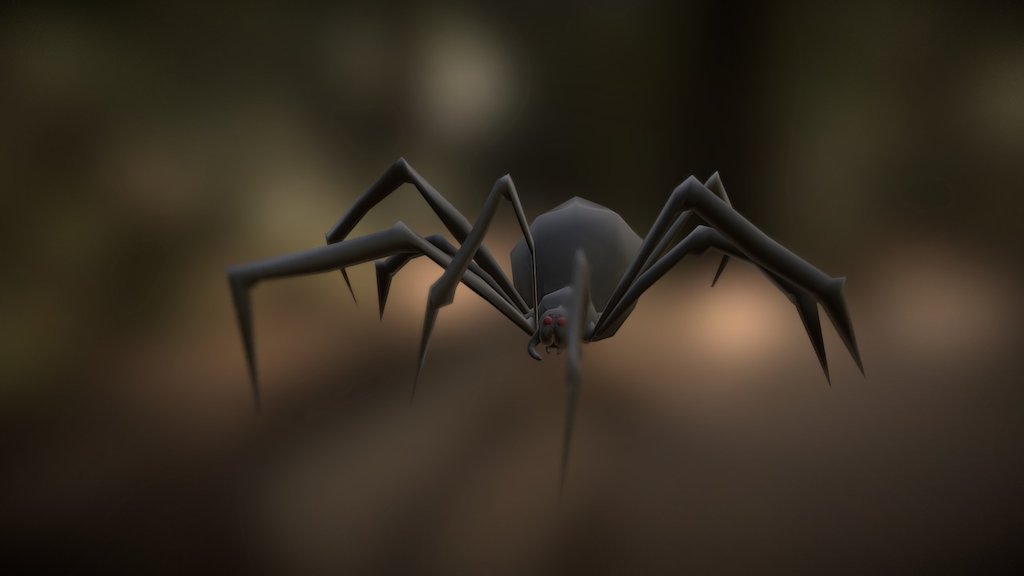 Giant Spider Walk Cycle Animation (WIP) - 3D model by avagremillion ...