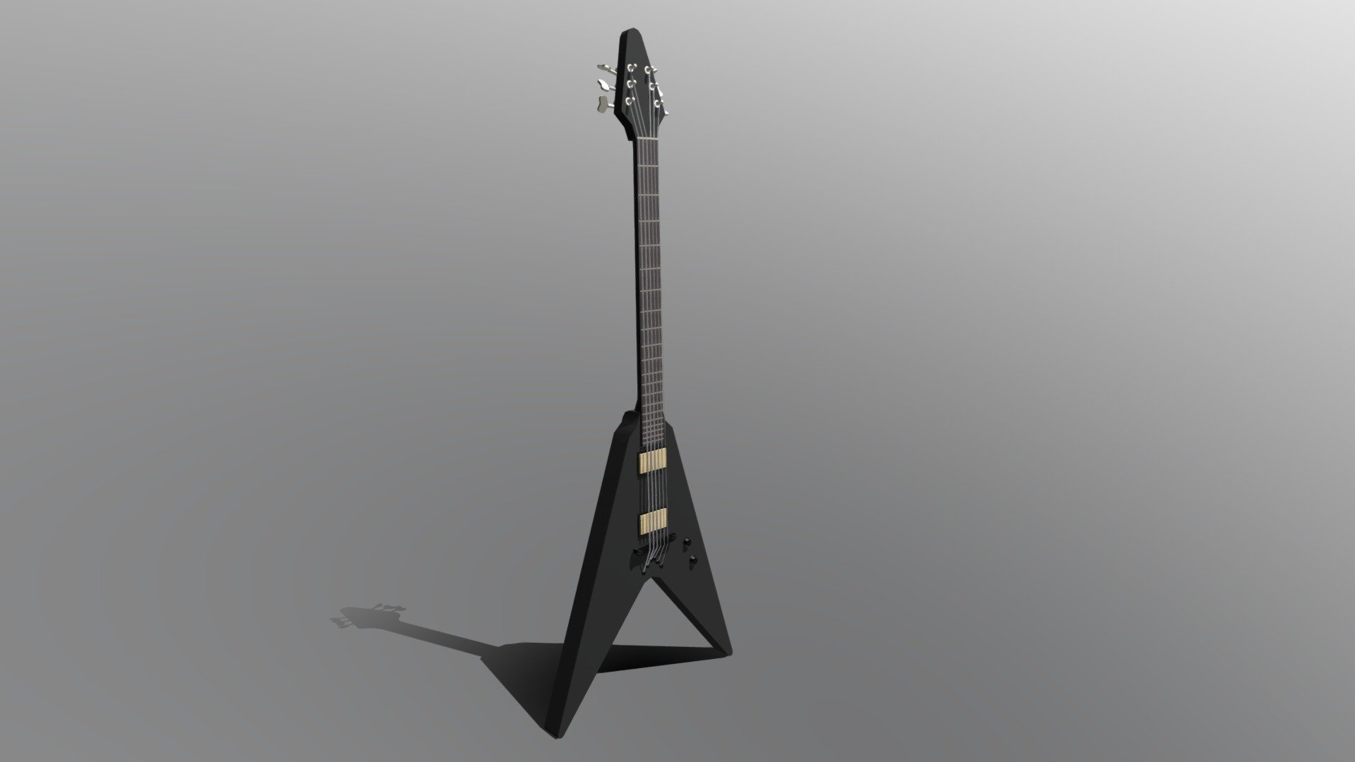 Guitar - Download Free 3D model by AlpacPoly [3ffaf62] - Sketchfab