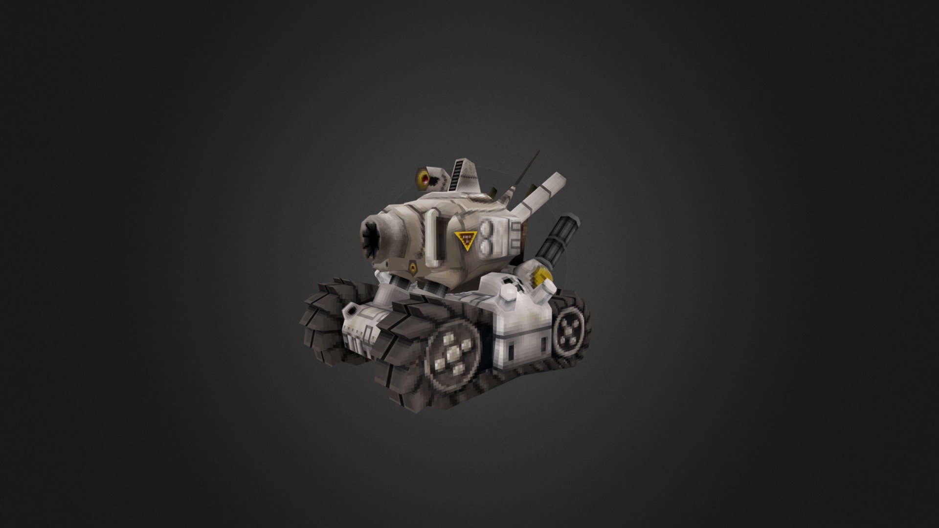 metal slug Tank_01 - 3D model by GiovanniBianchin [3ffb32d] - Sketchfab