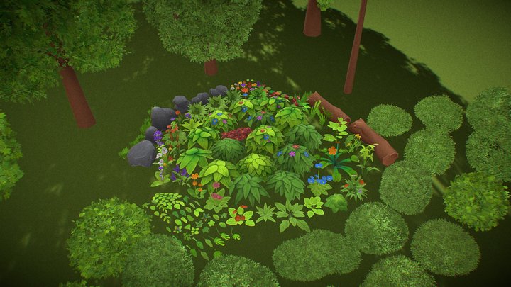 Bush 3D models - Sketchfab