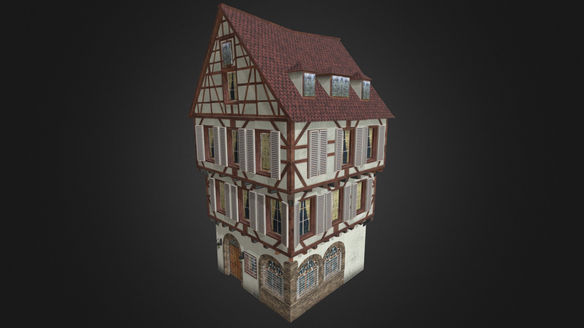 Medieval Inn - Buy Royalty Free 3D model by aetheryeon [4000291 ...