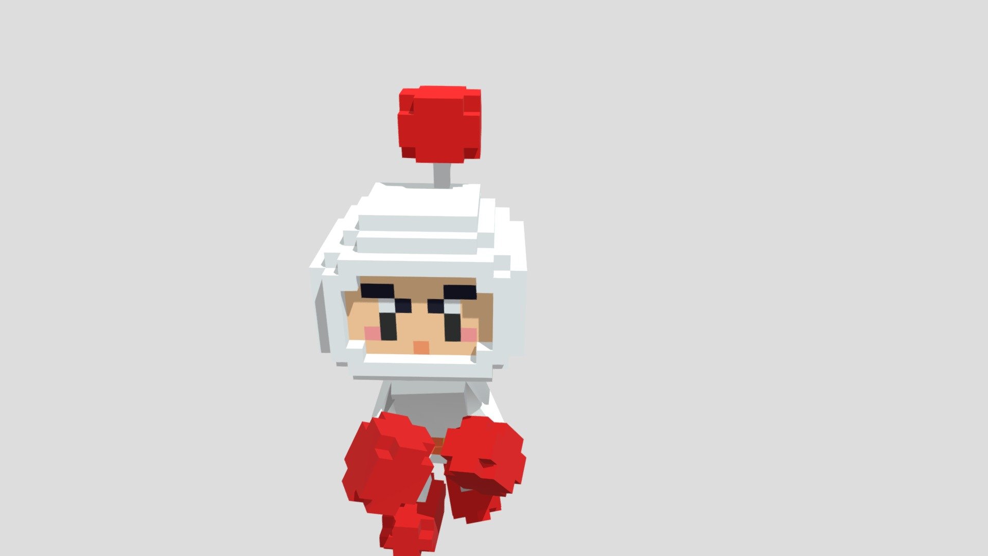 Running @ Bomberman - 3D model by DesertaFX [40023d9] - Sketchfab