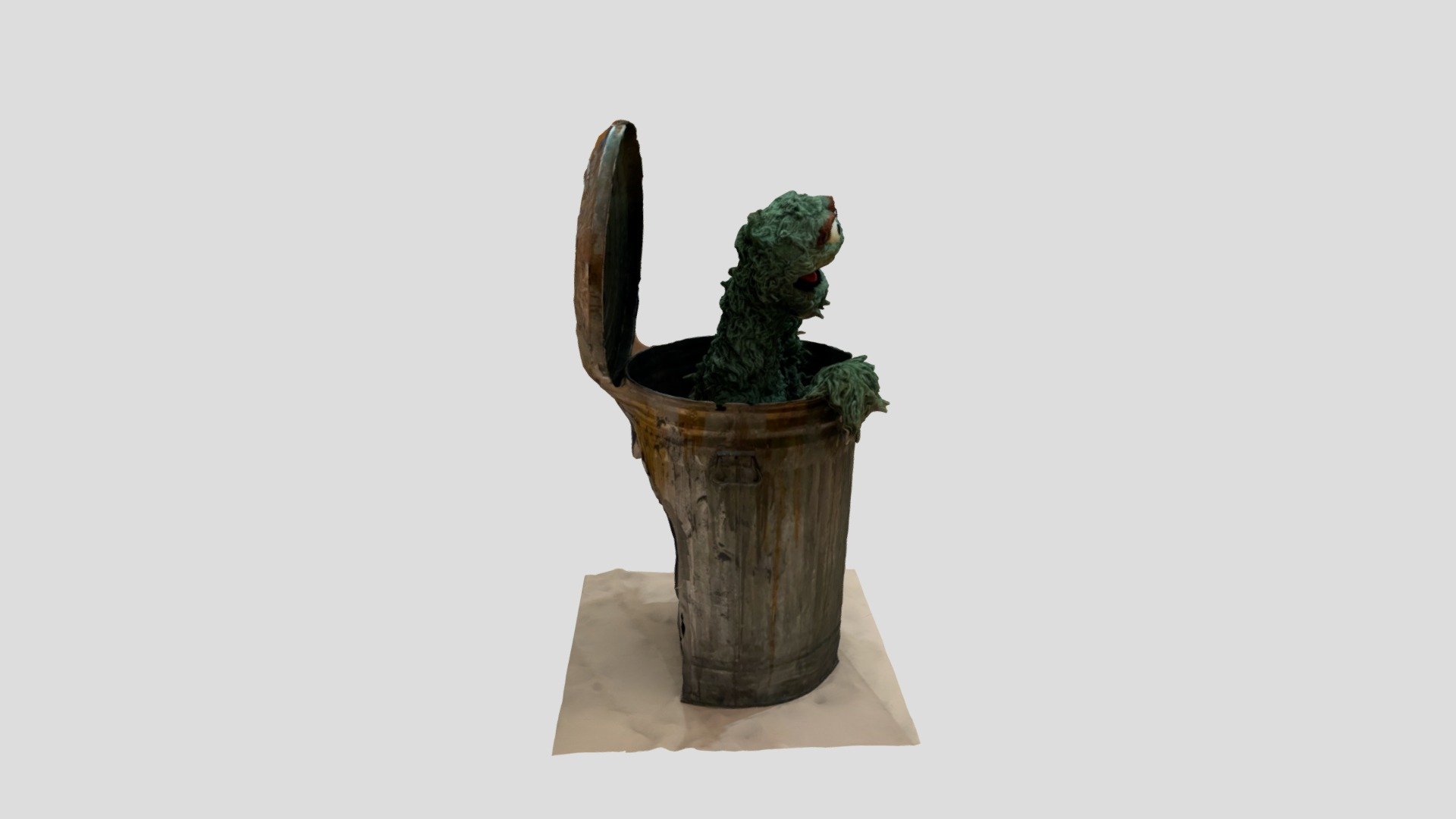 Oscar the Grouch - Download Free 3D model by pryor.w.k [4007cf3 ...