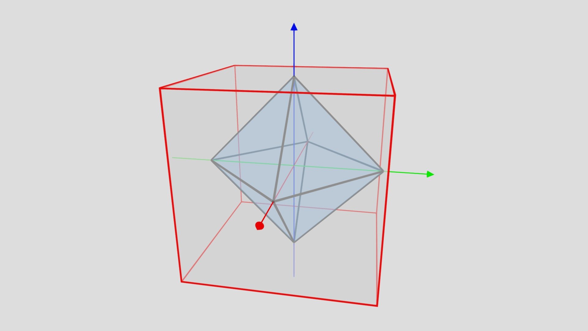octahedron in cube - 3D model by krz.lewinski [40082f6] - Sketchfab