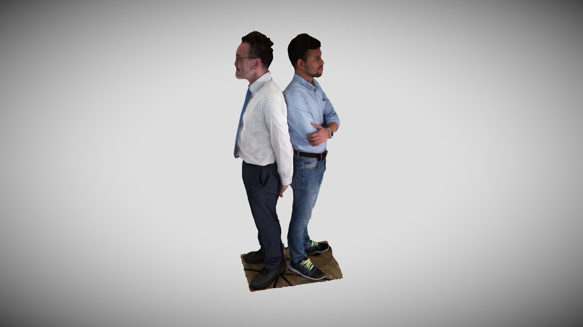 Two men test capture - 3D model by Koto3D Stephane Vogley (@sayavog ...