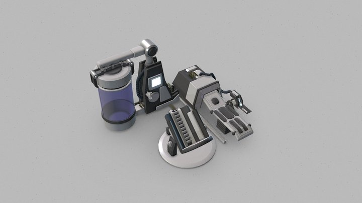 Laboratory 3D models - Sketchfab