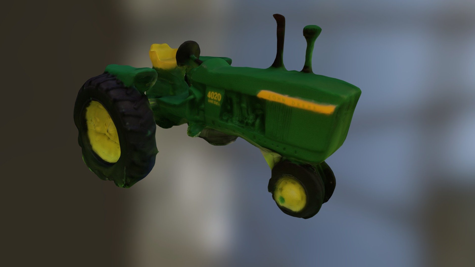 Small demo Tractor - 3D model by bdnorris1964 [4009bce] - Sketchfab