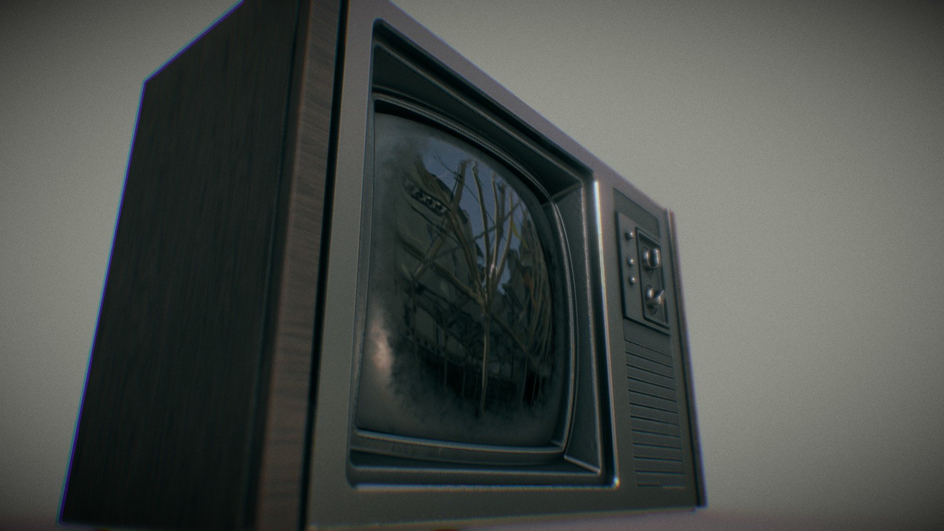 Retro TV - Buy Royalty Free 3D model by joshopel [400b4c1] - Sketchfab ...