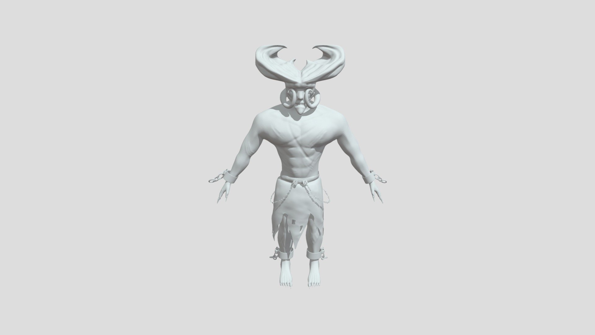 Demon - 3D model by Tarantino327 [400b4ee] - Sketchfab