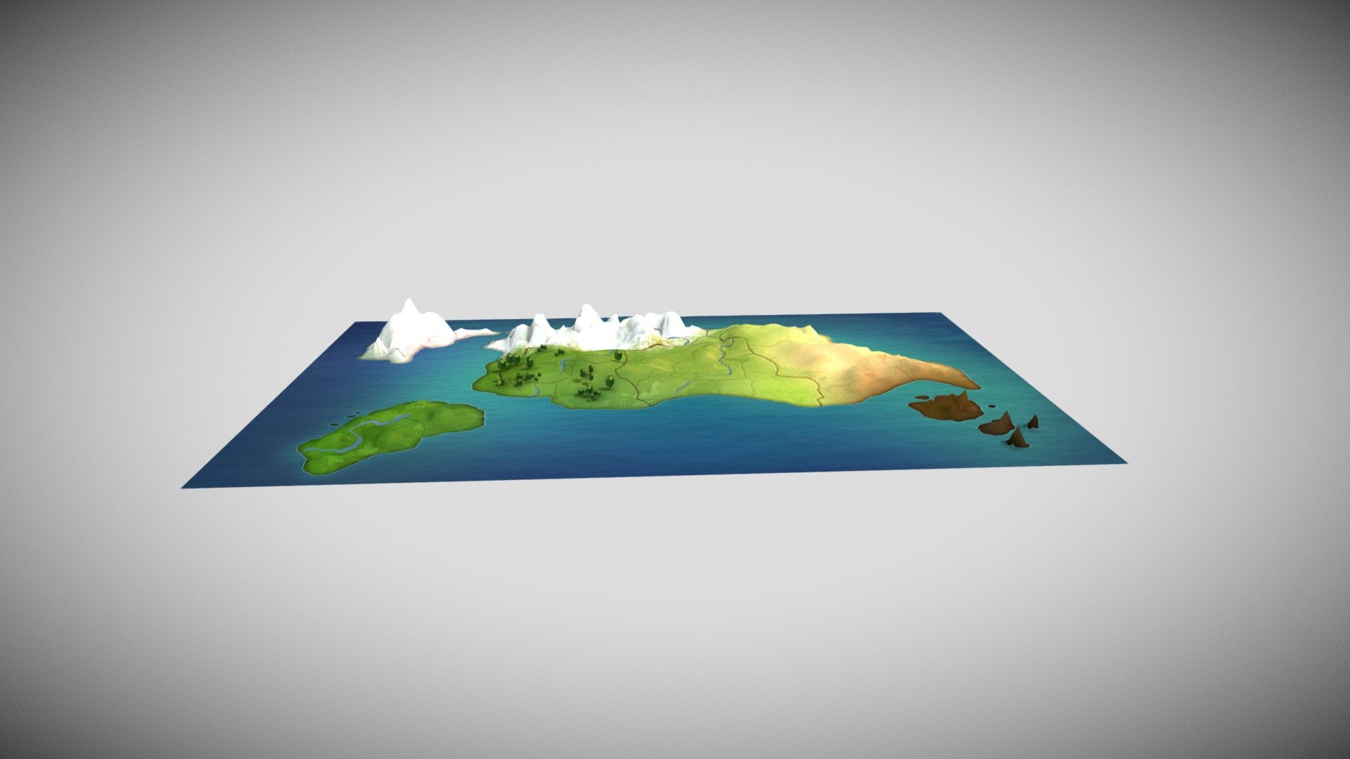 Map - 3D model by gracenatvara [400ba23] - Sketchfab