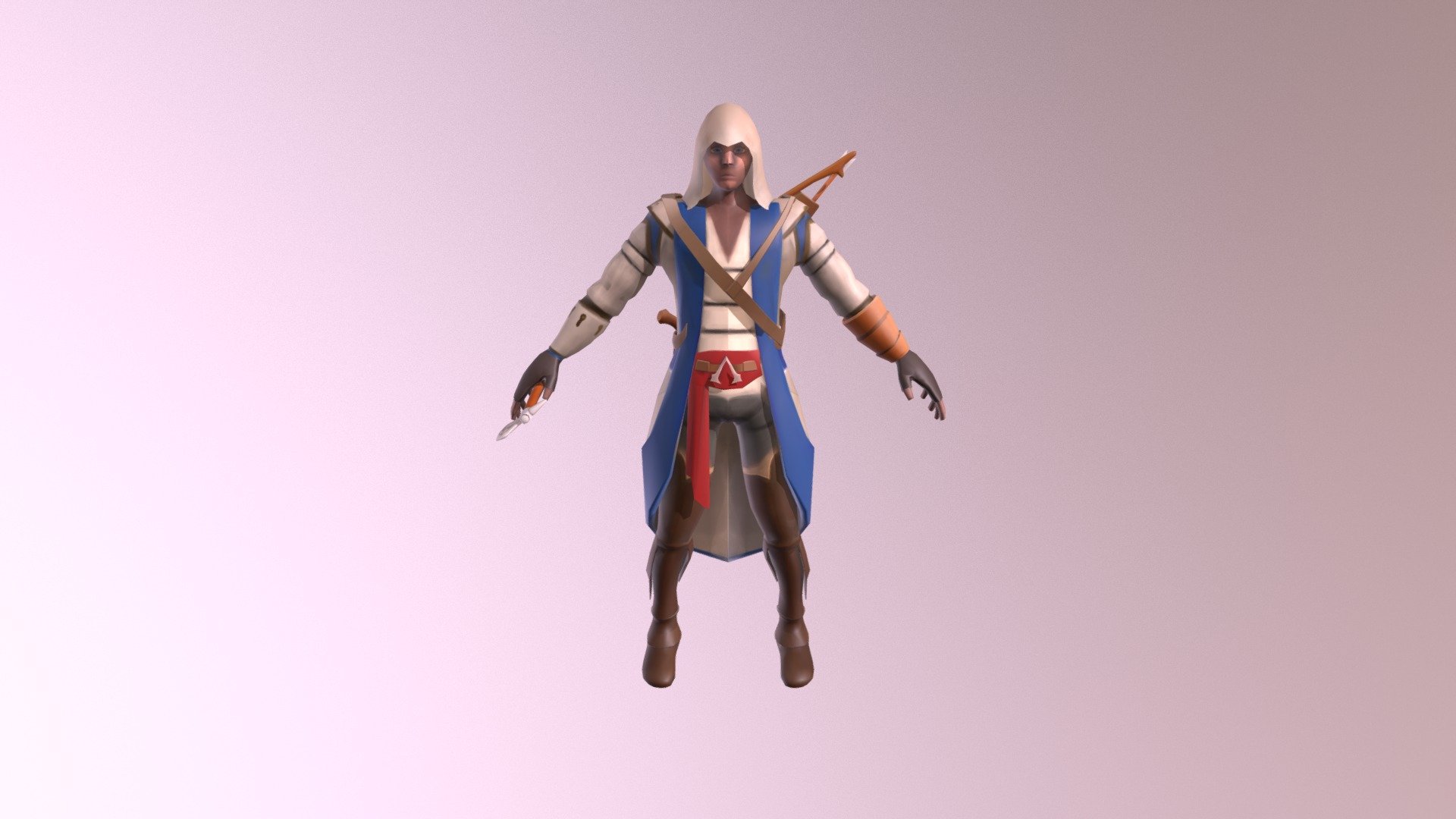 Assassin's Connor Kenway - 3D model by kennychee324 [400bc25] - Sketchfab