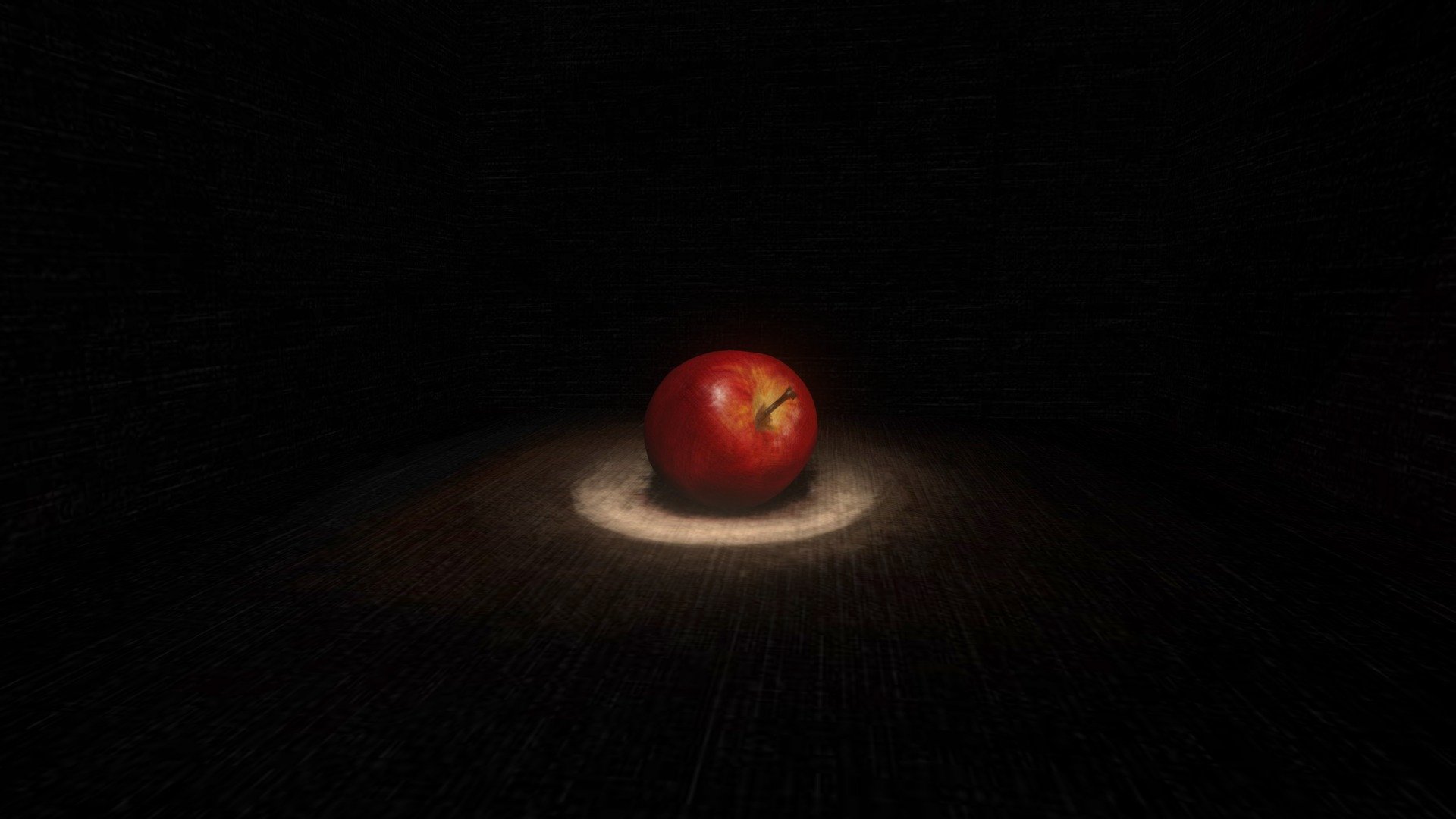 Painting of an apple - 3D model by Spidpix [400e848] - Sketchfab