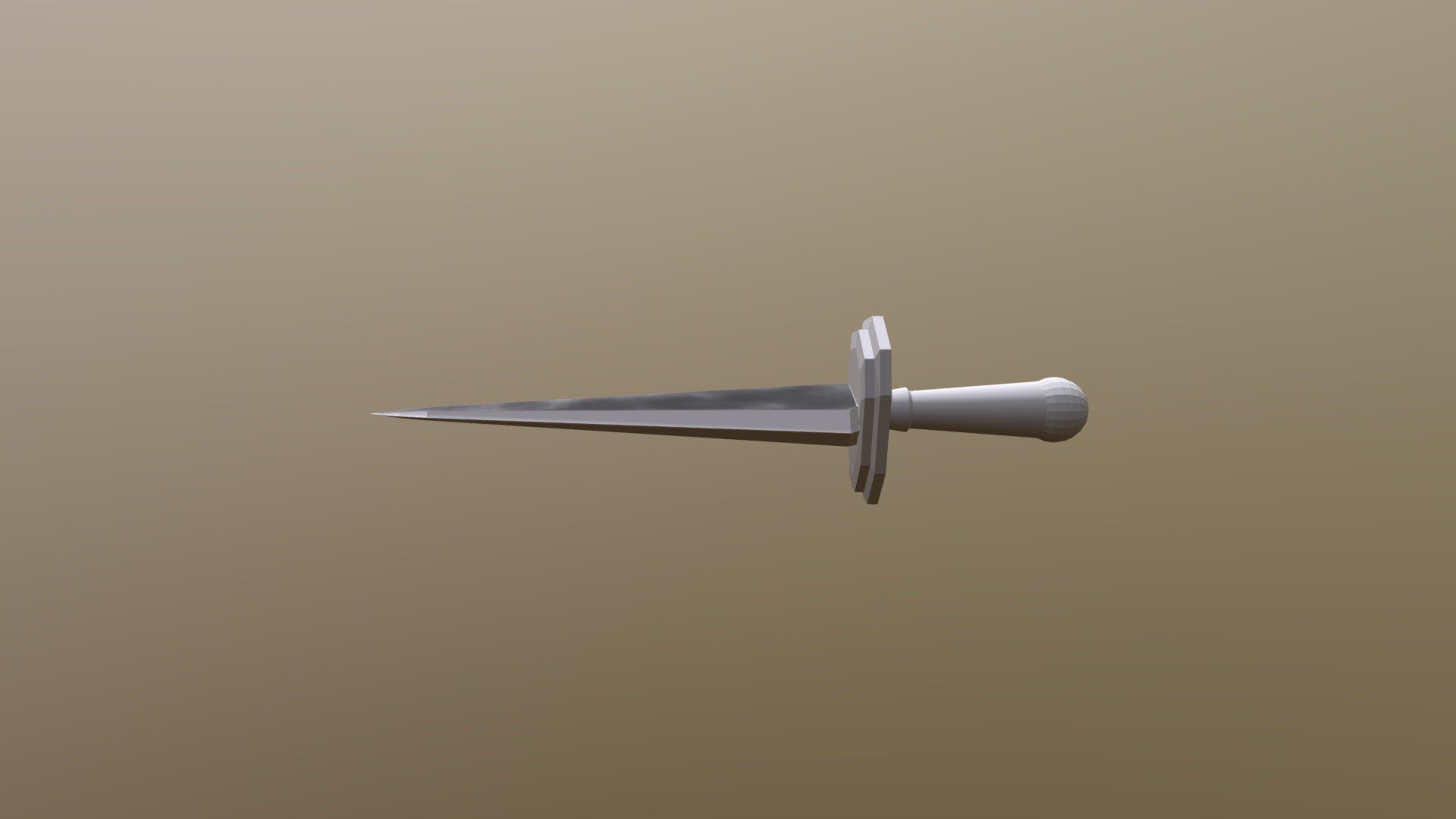 Dagger Low Poly - 3D model by JDMmky [400ee0a] - Sketchfab