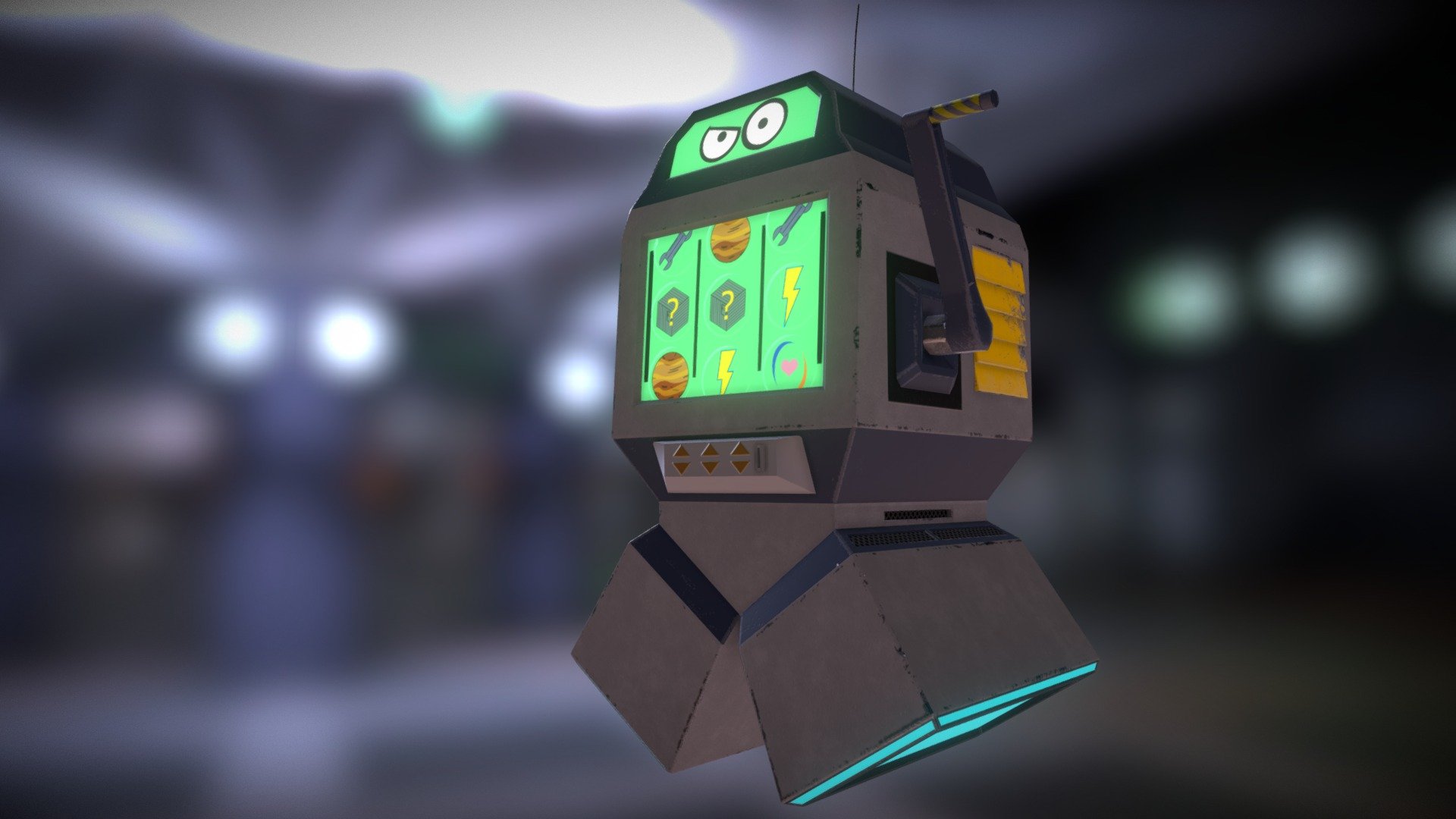 Slot-Tron - 3D model by Derek Aka (@derekaka95) [401120f] - Sketchfab