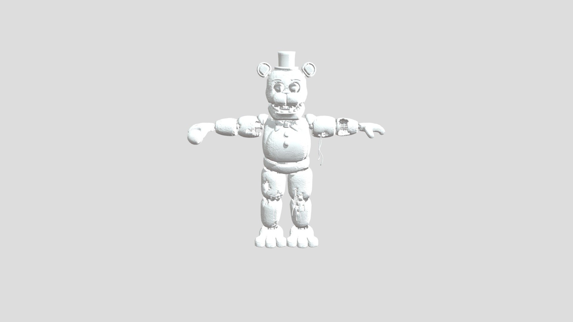 Withered-freddy-fnaf-vr-hw - 3D model by fnaffan (@fnaffan12131321 ...