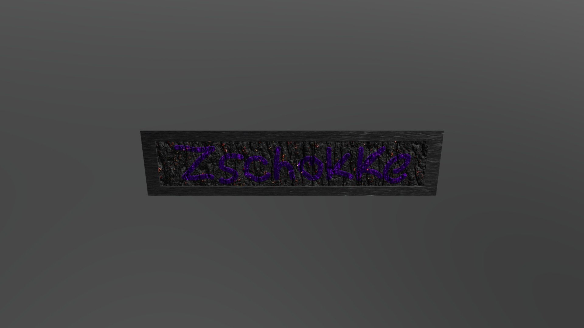 NamePlate - 3D model by zzschokke [401497e] - Sketchfab