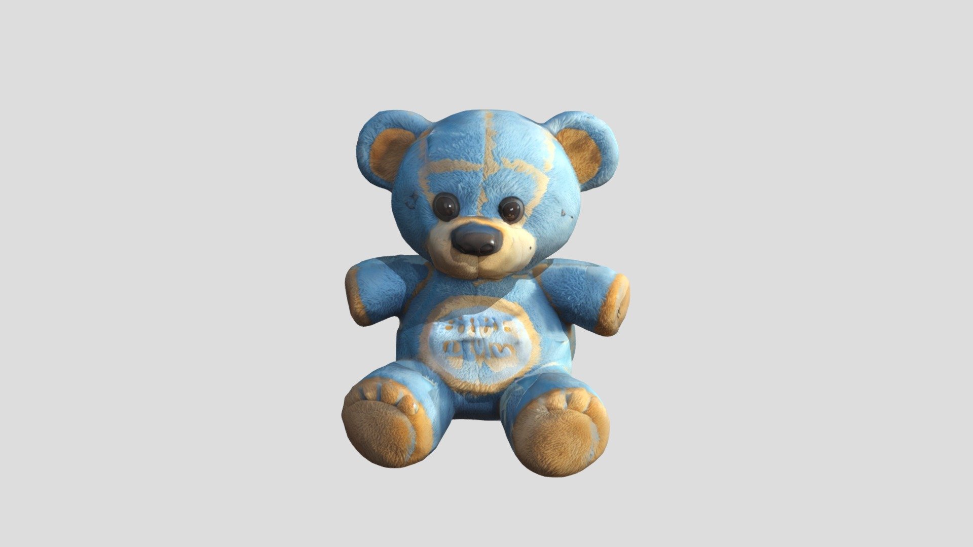Ultra-Realistic High-Poly Bear _Blue - Download Free 3D model by ...