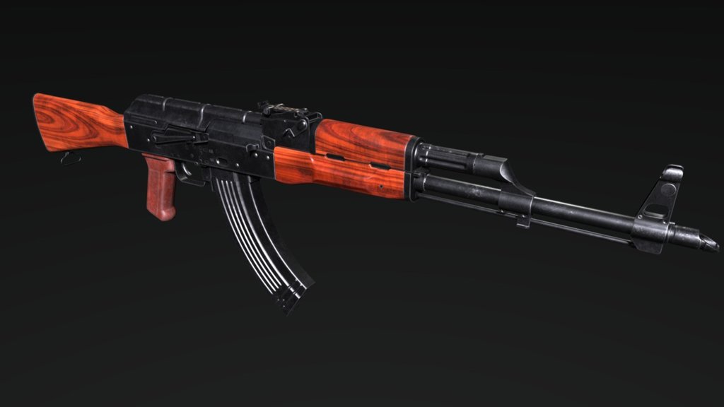 Test AKM - 3D model by morganoliver77 [4017213] - Sketchfab