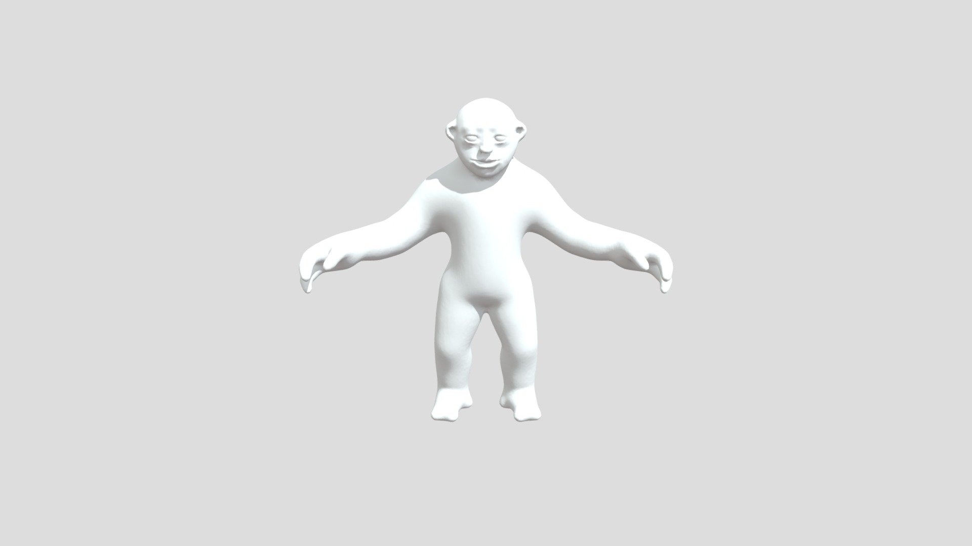 Rig Ready Troll - 3D model by RecMan04 [40183a4] - Sketchfab