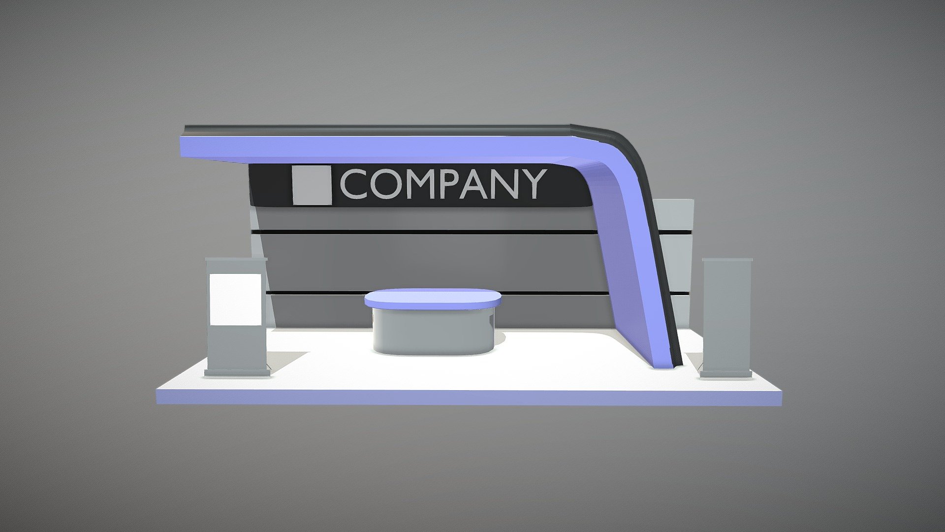 Booth Design - Download Free 3D model by Agung_Saragih [401c0d9 ...