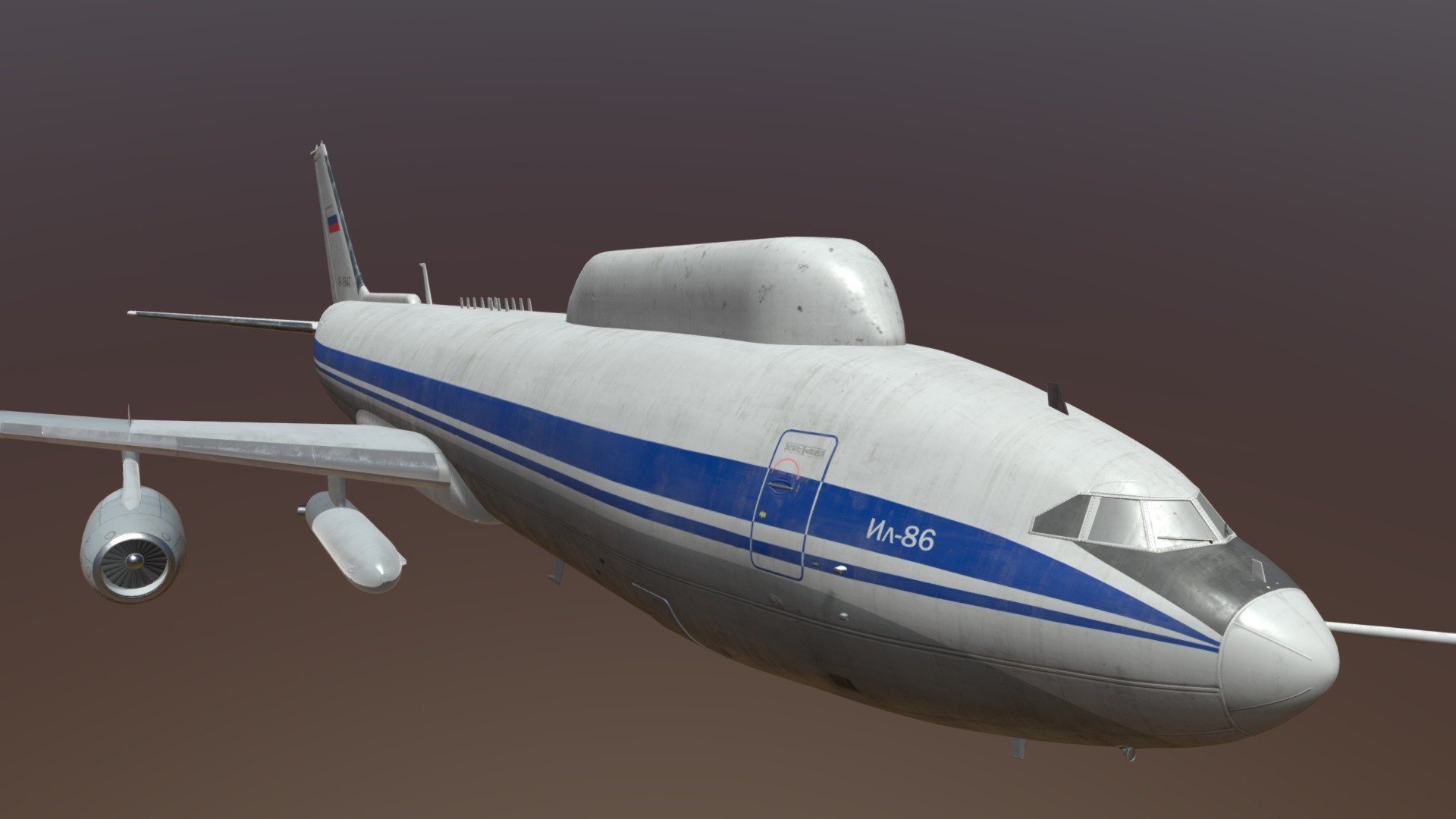 IL-86 VKP - Buy Royalty Free 3D model by Kalibri56 [401c86c ...