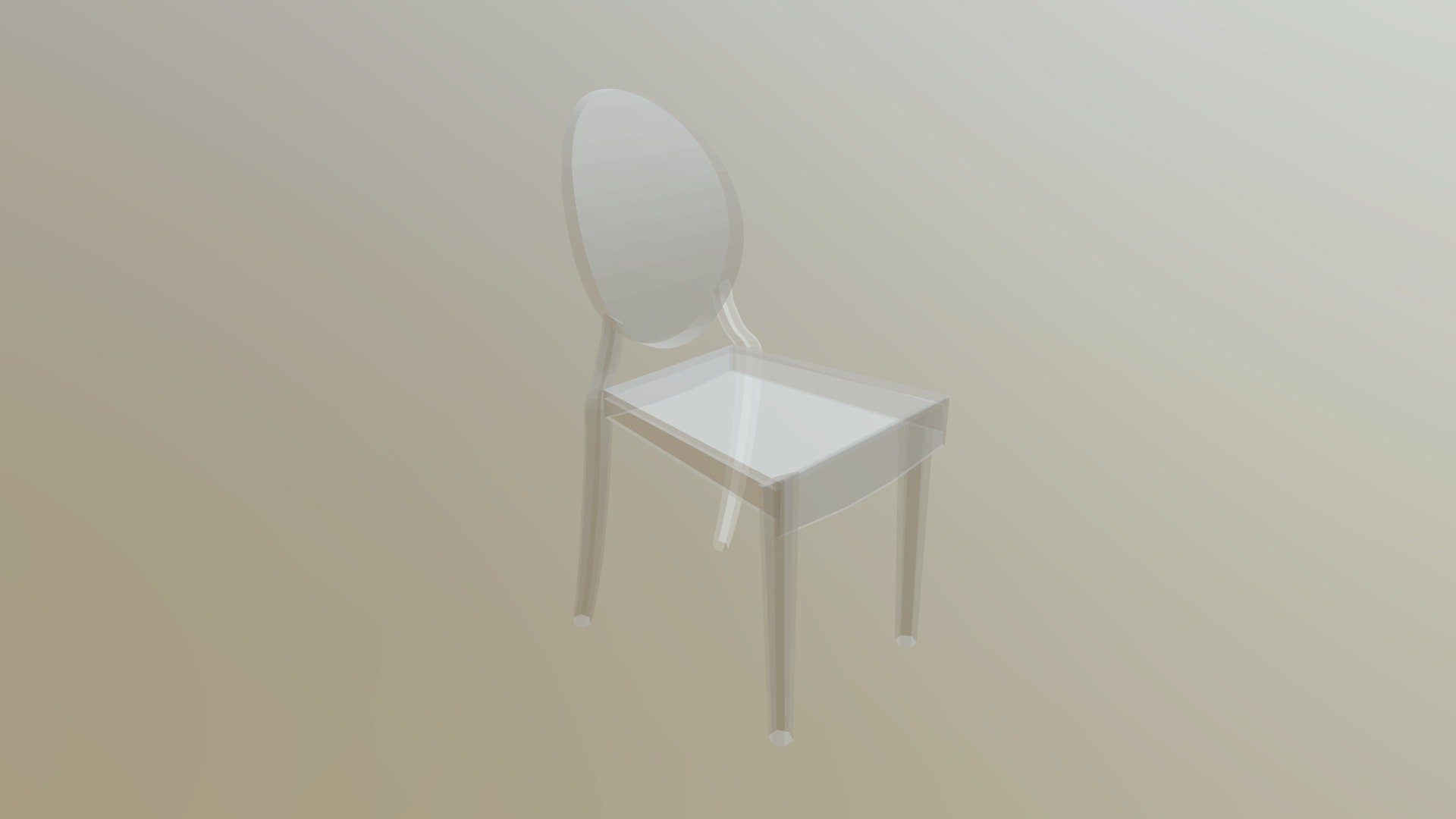 Ghost Style Side Chair - Download Free 3D model by allenbranch [401d06a ...