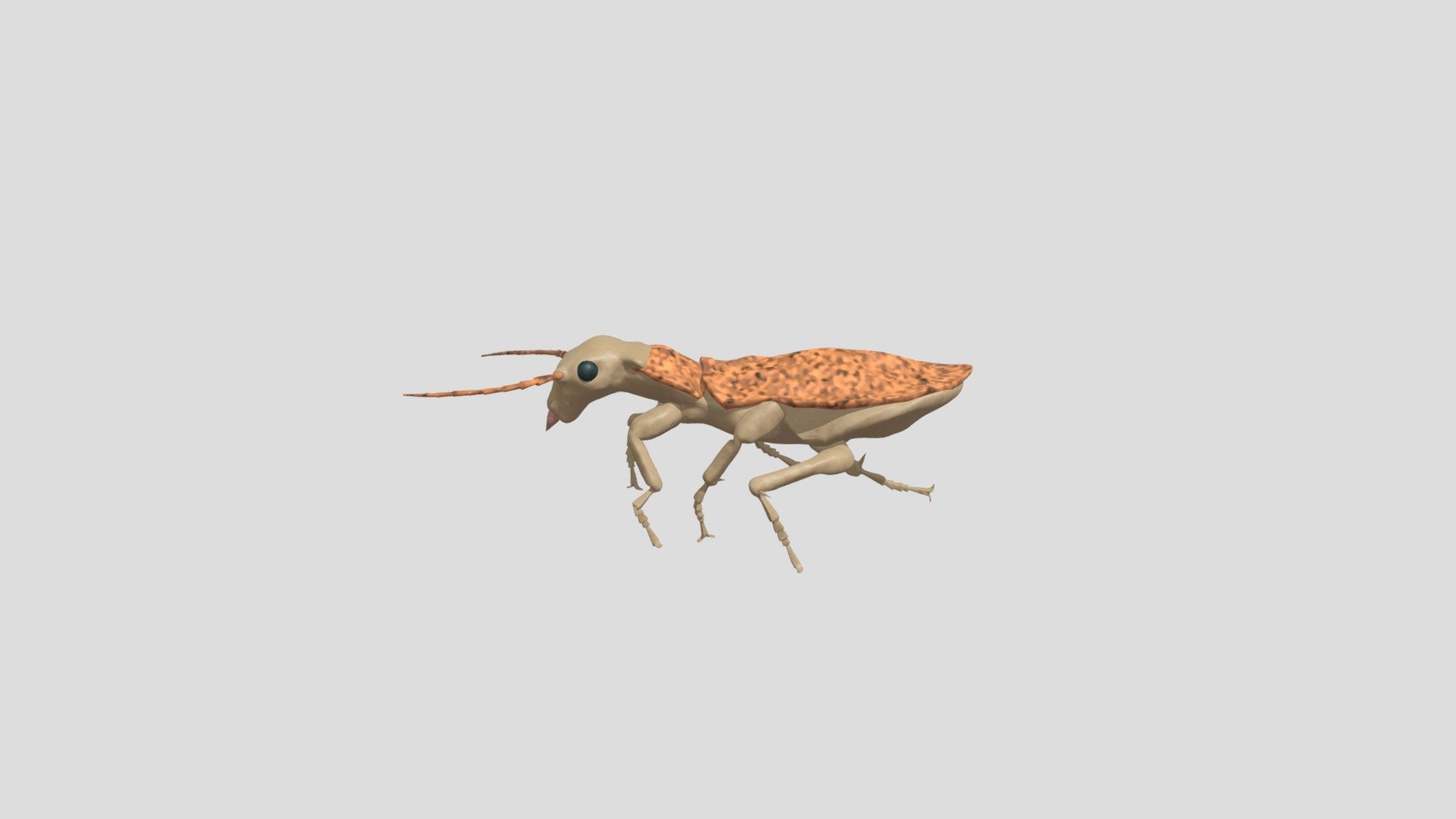 Monster bug rigged animated and textured - 3D model by Damori [401d2c8 ...