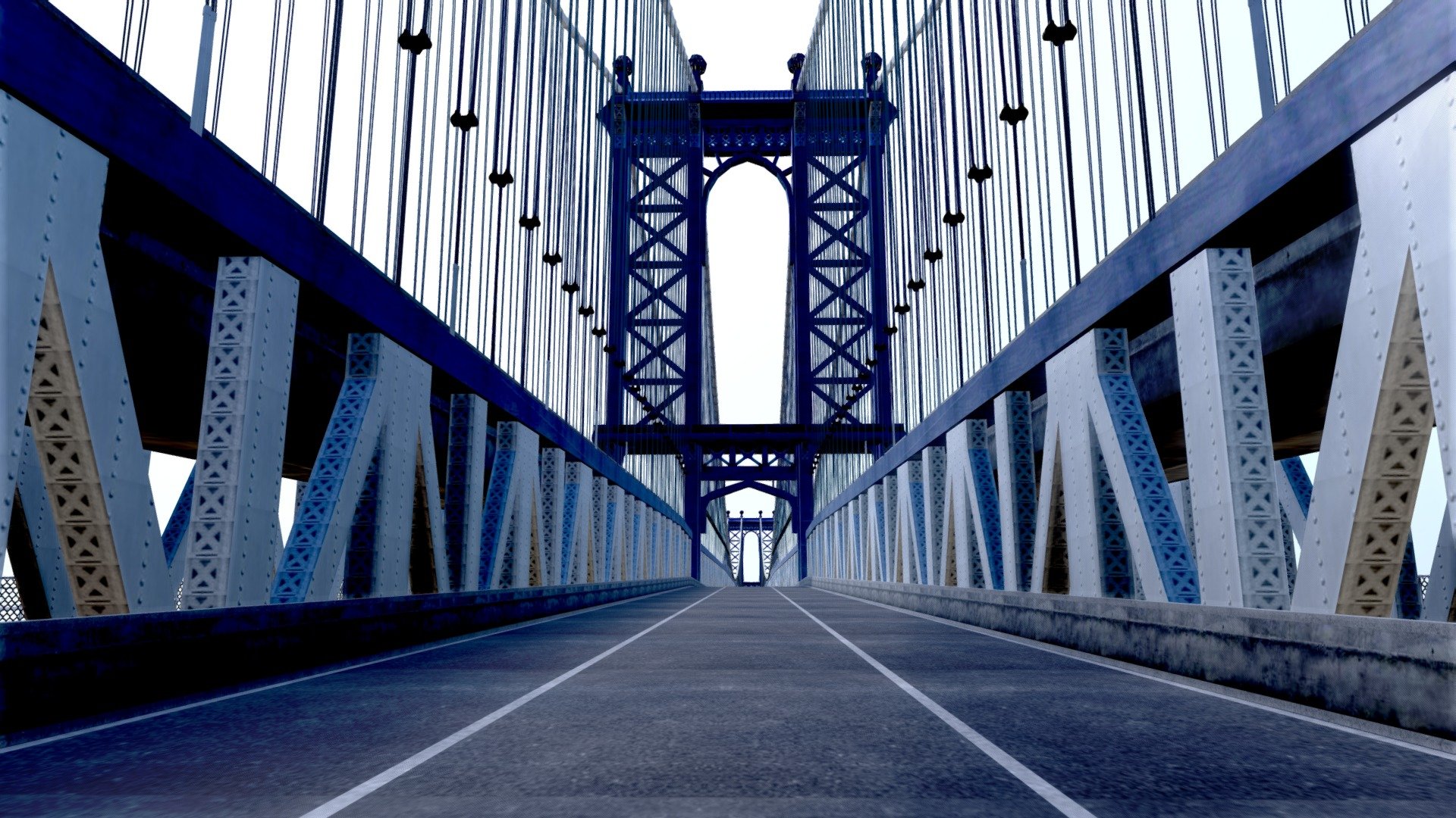 Manhattan Bridge - Buy Royalty Free 3D model by brunorsilva ...