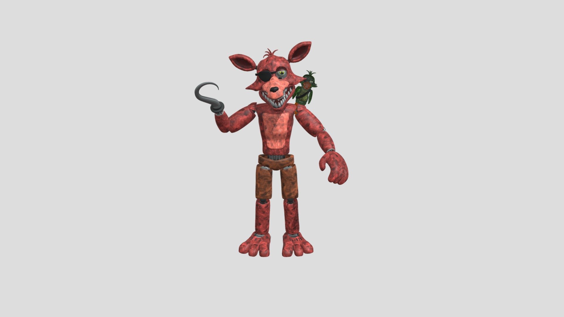 Unwithered Foxy The Pirate UFMP Leak - Download Free 3D model by Talk ...