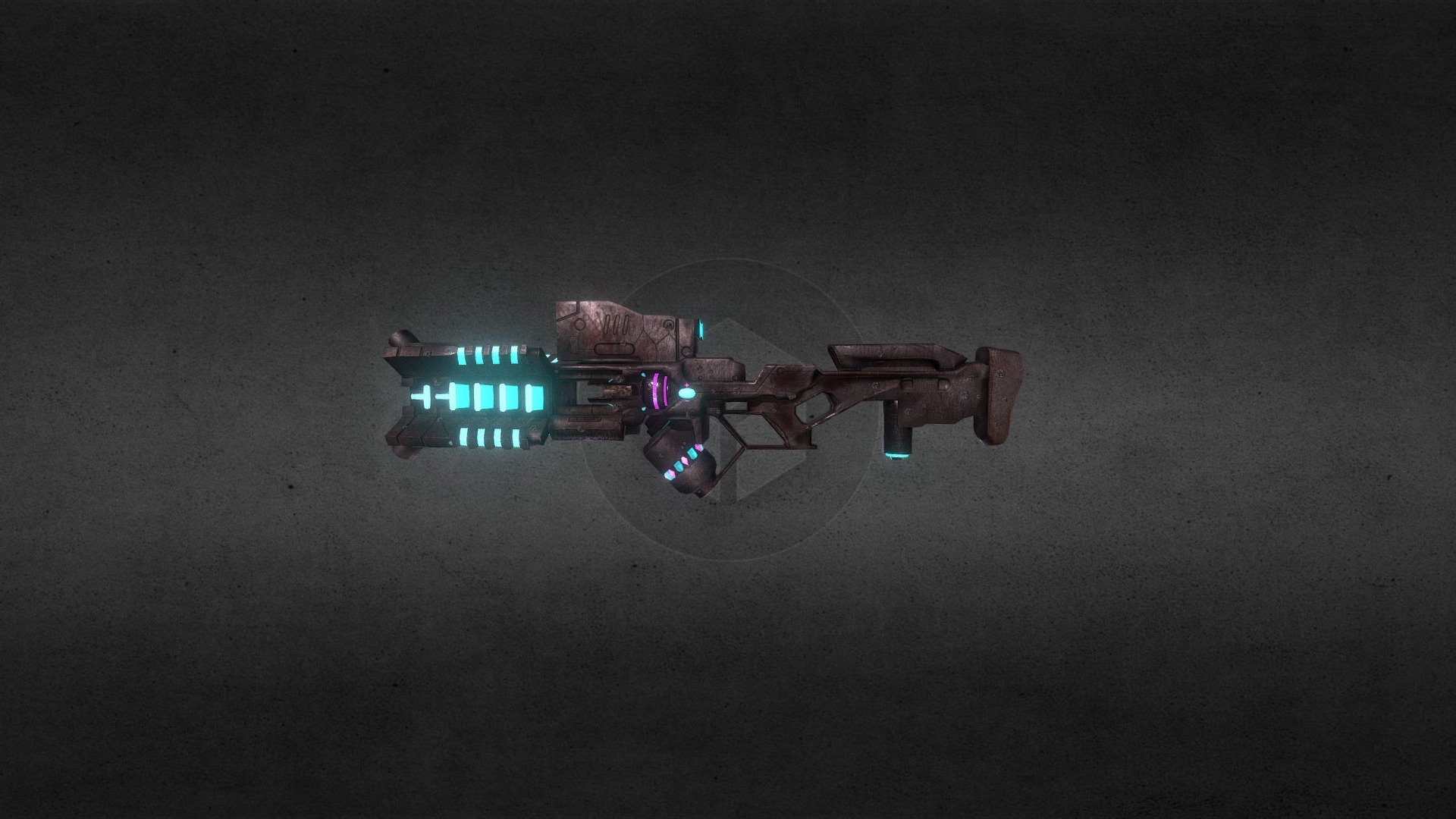 Post Apocalyptic Energy Weapon - 3D model by Nasib Perkins (@nasperkins ...