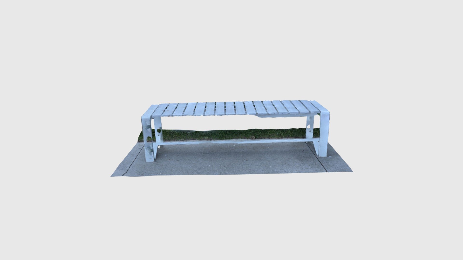 Bench outdoor - Download Free 3D model by ClaasKuhnen [401ec54] - Sketchfab