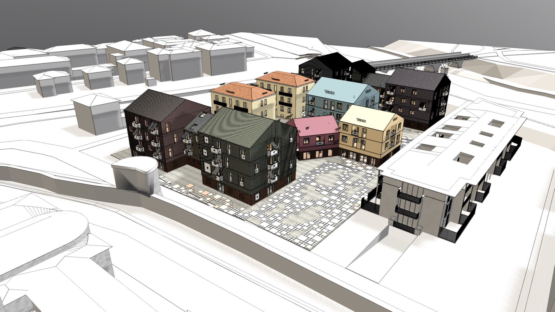 BLOCKS VILLAGE - 3D model by mattia.colombo95 [401ffb4] - Sketchfab