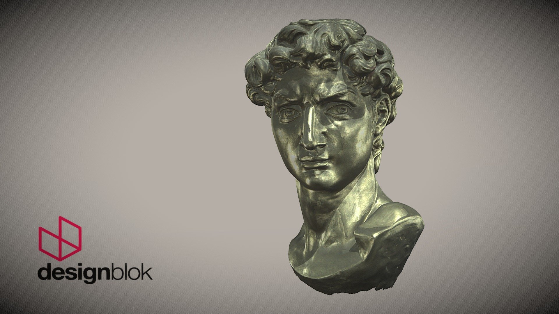 Replica Bust of Michael Angelo's David - 3D model by Designblok ...