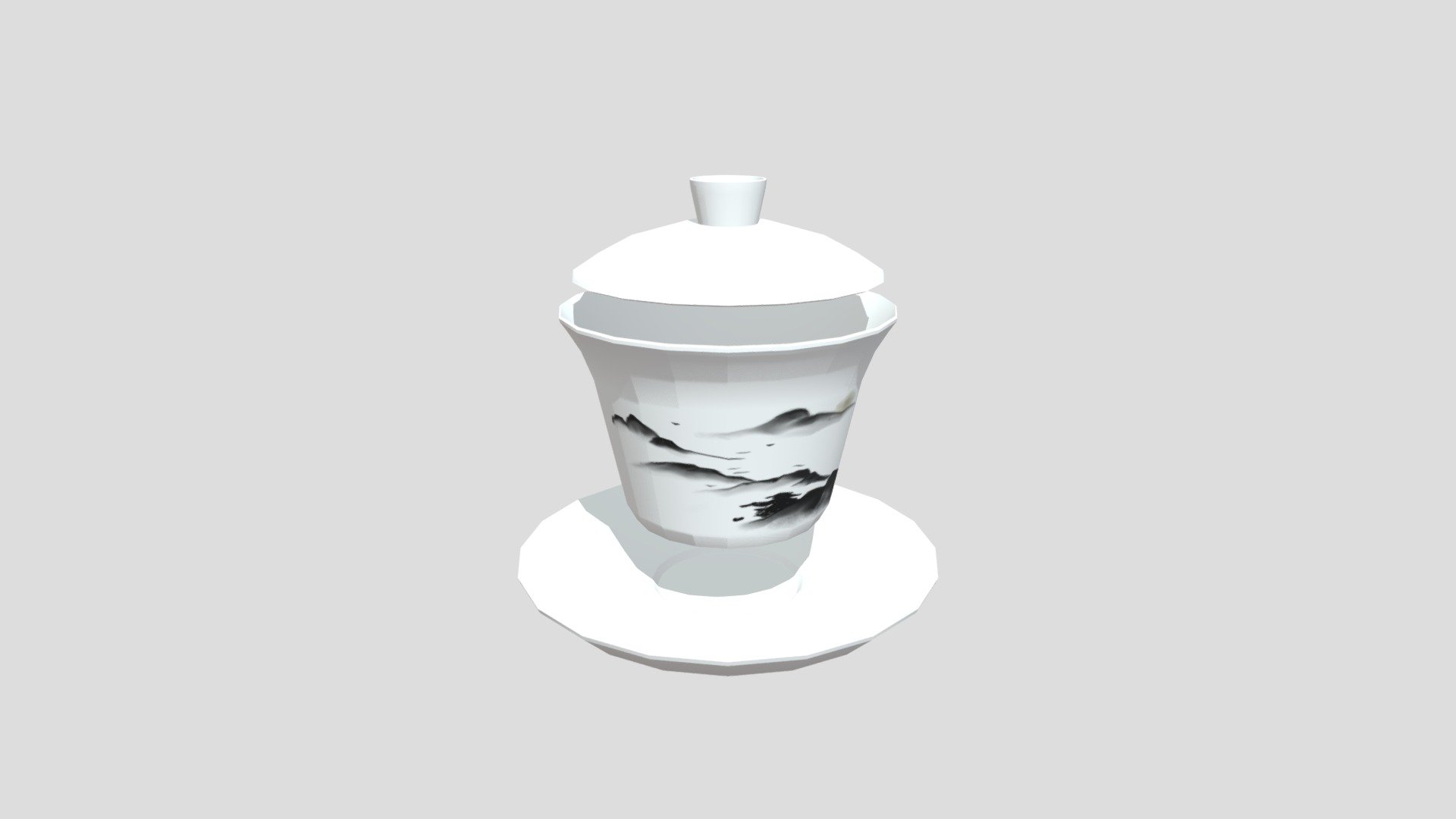 gaiwan - 3D model by ningluo [402192b] - Sketchfab