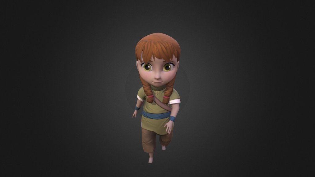 Walk Cycle - 3D model by Olliver Eriksson (@olliverkiller) [402249f ...