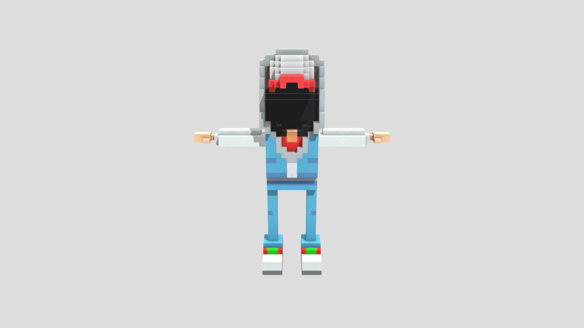 Pixel Jake_ Mesh - Download Free 3D model by Marshmallow (@kot.mot.2012 ...