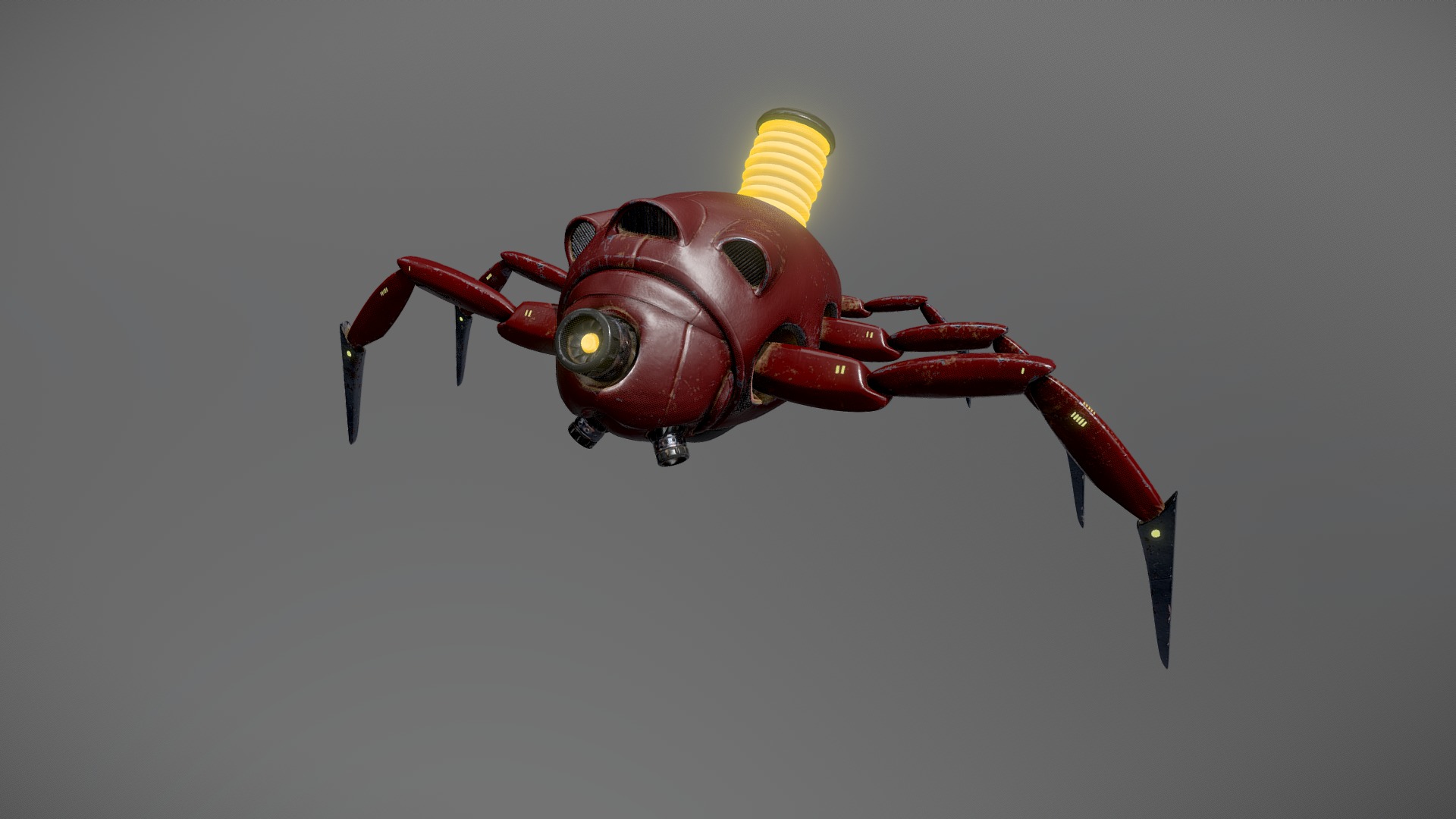 Scifi Bug Robot - 3D model by Adrian Dierigl (@adriandierigl) [40235c1 ...