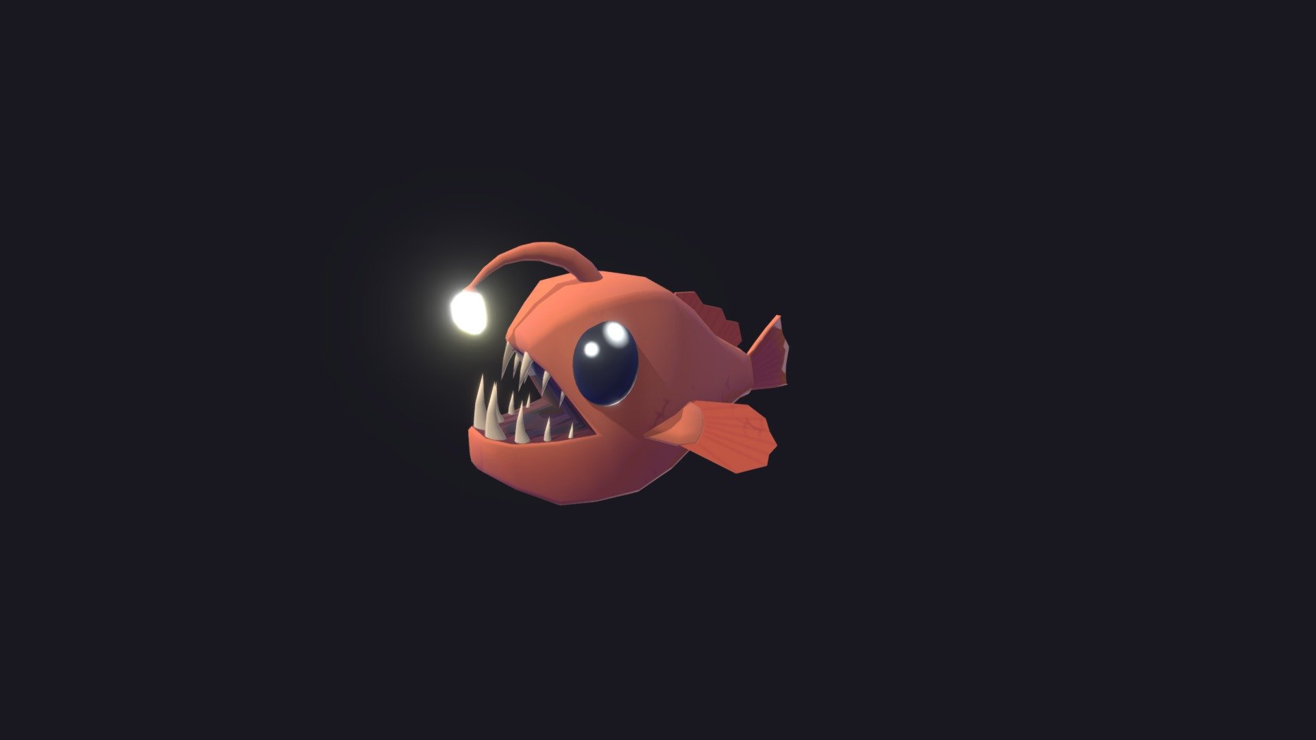 angler fish swim - 3D model by NiasReverie [402519e] - Sketchfab